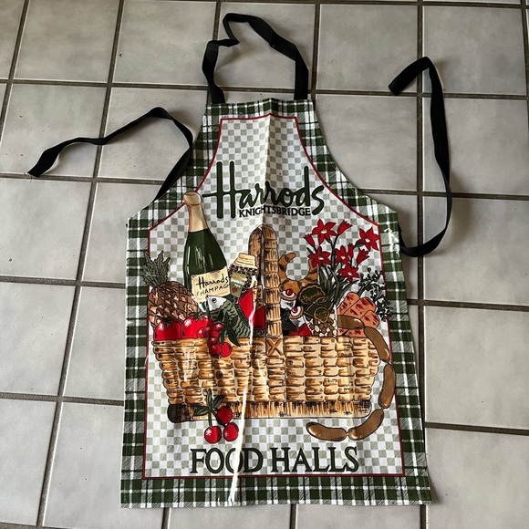 Harrod’s | Kitchen | Harrods Food Halls Apron | Poshmark